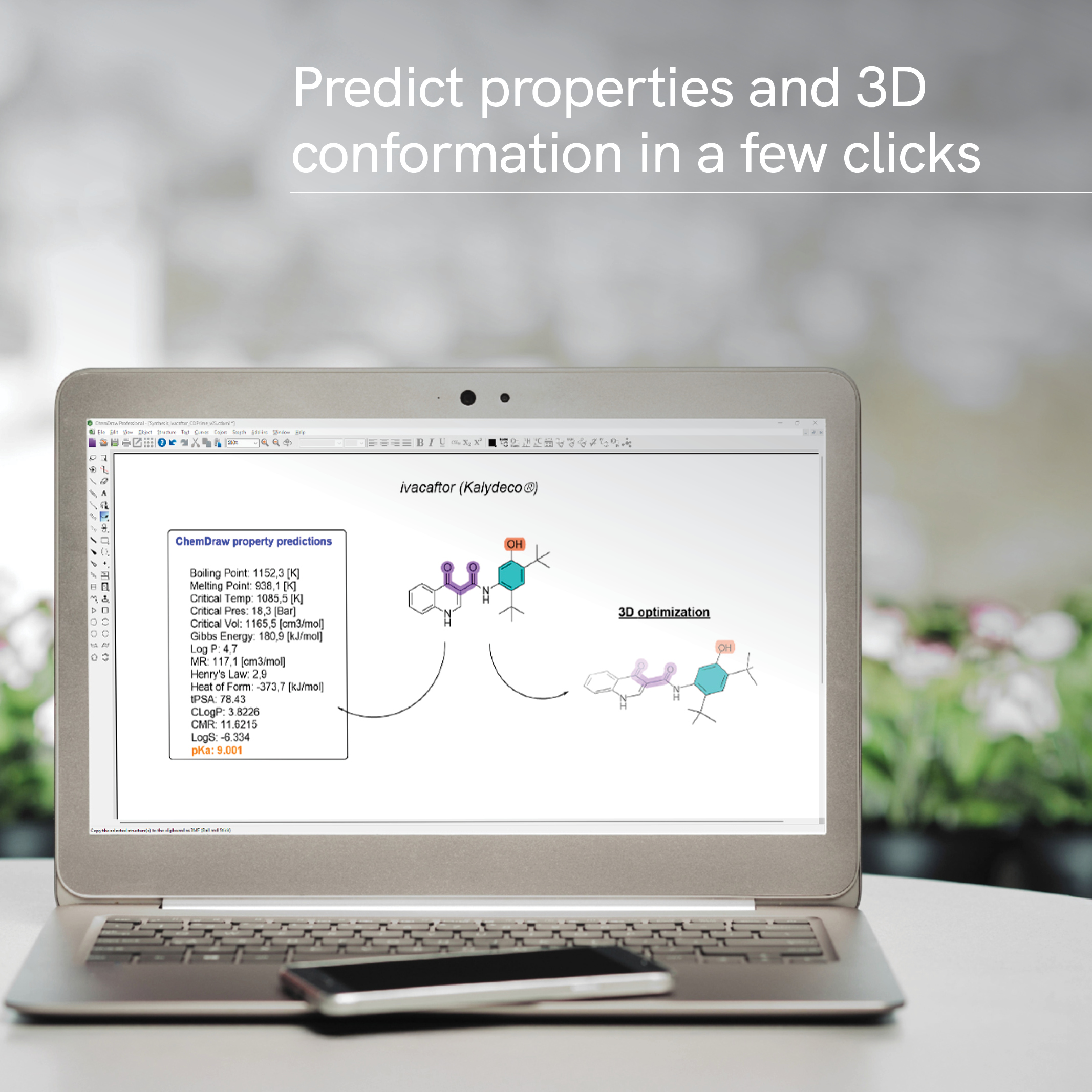 Signals ChemDraw. Named User, includes ChemDraw Desktop, ChemDraw+ ...